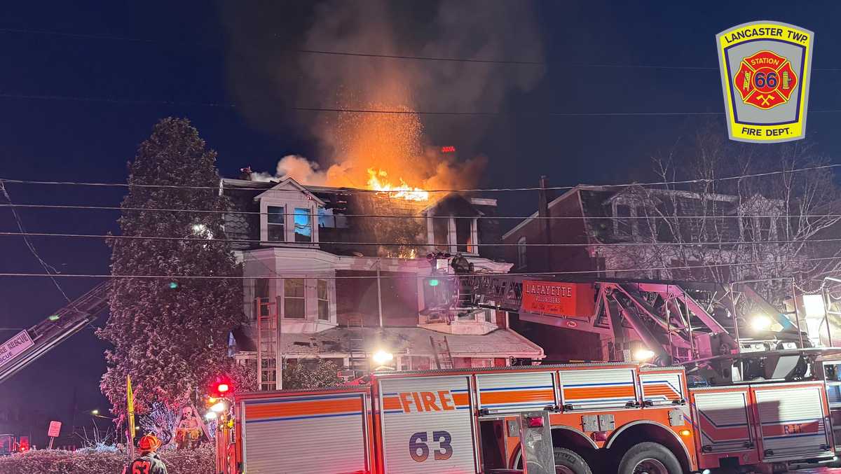 Lancaster Township house fire