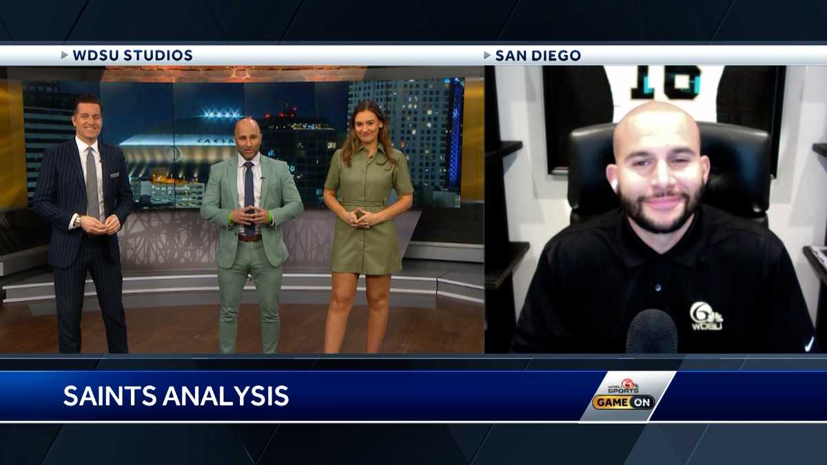 WDSU analyst Lance Moore Saints Falcons