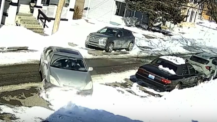 New Latonia parents without car after video shows driver hitting it ...