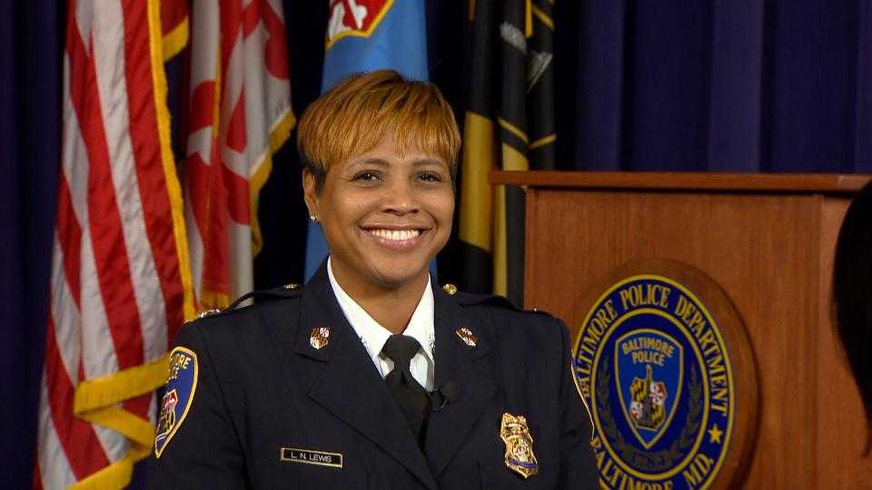 Baltimore Police Department's LaTonya Lewis makes history