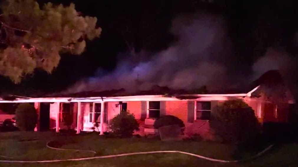 Storms to blame for 2 house fires in Clinton