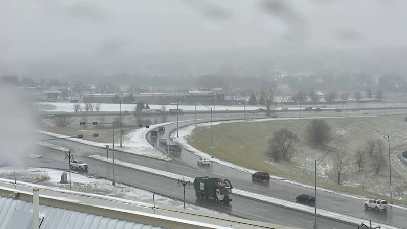 April snowfall in Omaha metro area