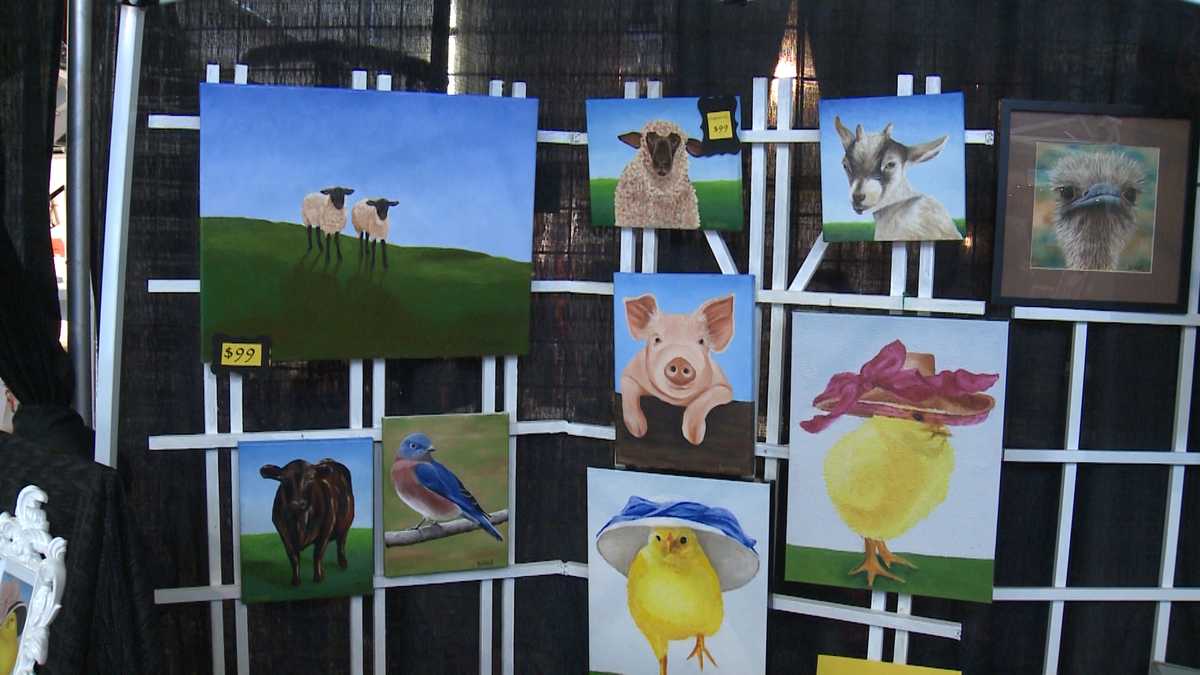 Artists display masterpieces at 5th annual Oldham Arts on Cityplace.