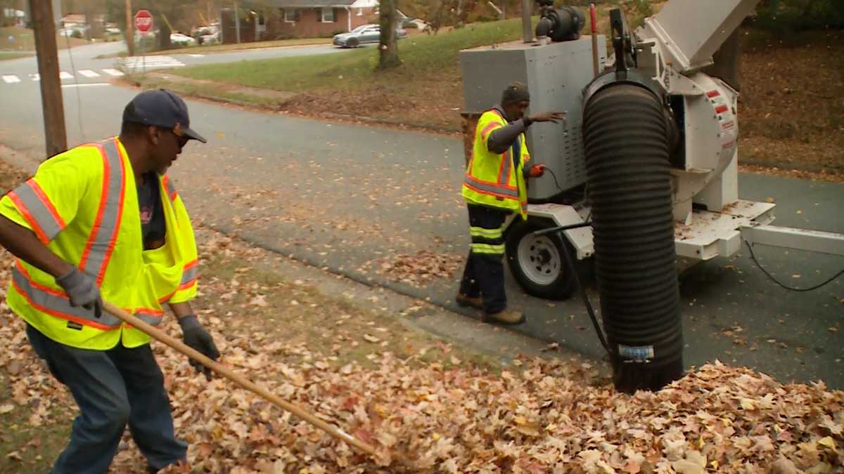Leaf pickup begins in Winston-Salem