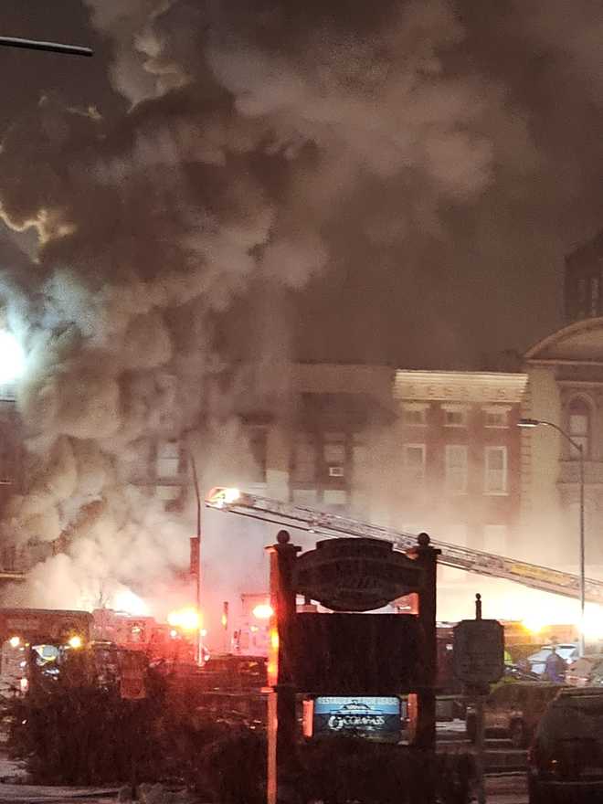 Emergency crews called to Lebanon fire Saturday night