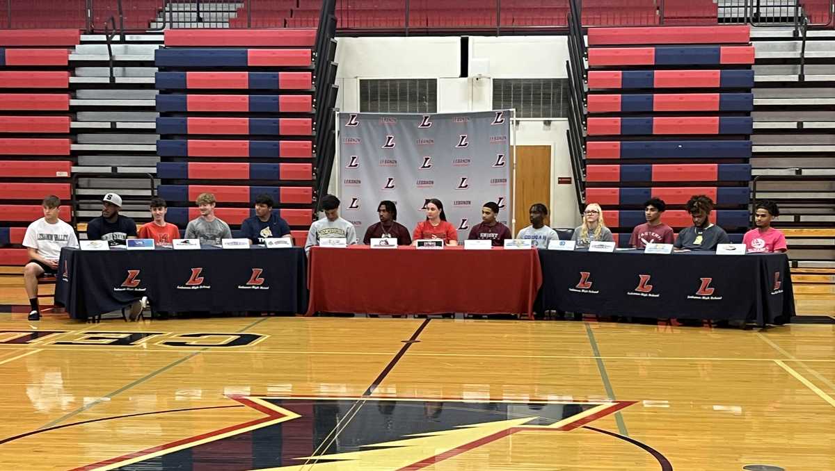 Lebanon High School hosts senior signing day
