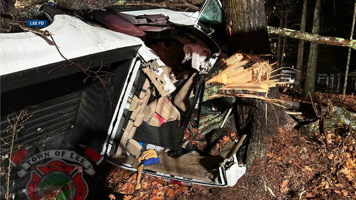Officials: Person suffers life-threatening injuries after crash in Lee