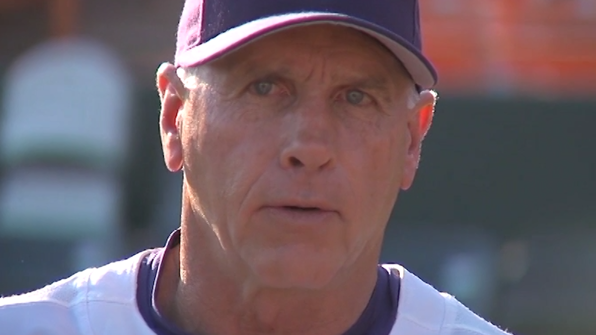 Former Clemson baseball coach Jack Leggett to have his #7 retired
