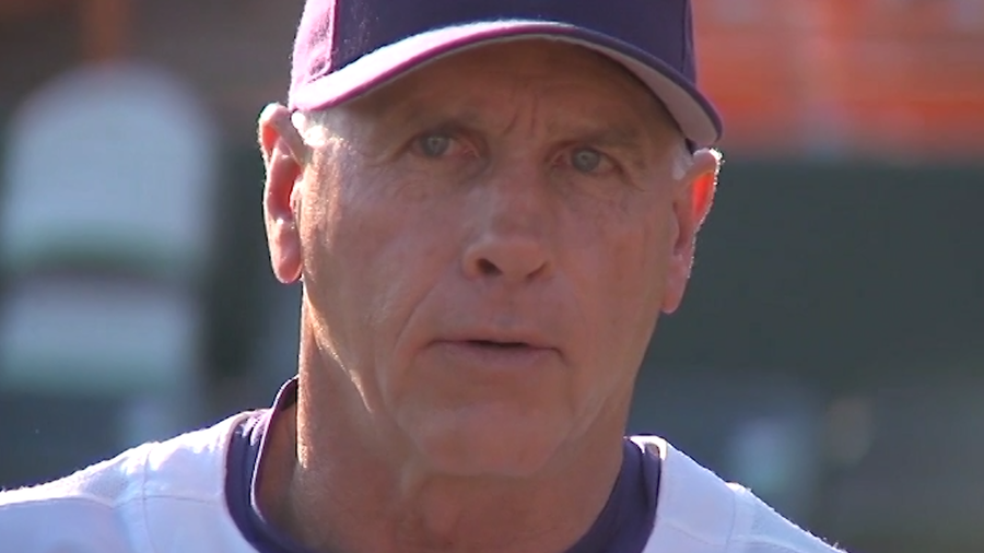 Former Clemson baseball coach Jack Leggett to have his #7 retired