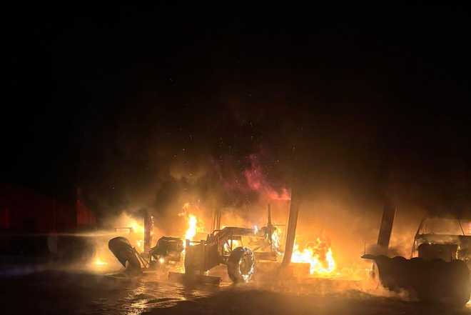Decatur County fire destroys county-owned vehicles, shed