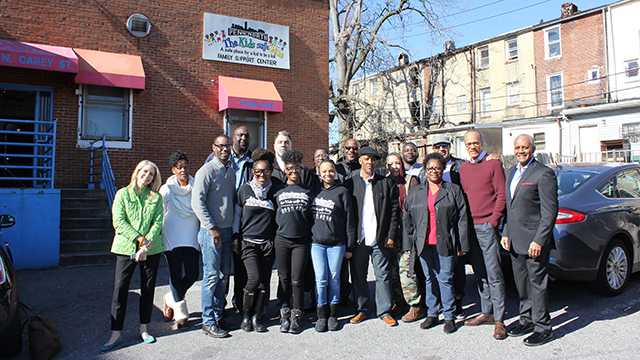 Photos: NBC's Lester Holt visits Baltimore