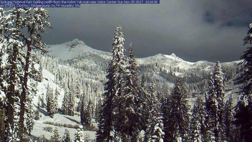 Sierra turns into winter wonderland after weekend storms