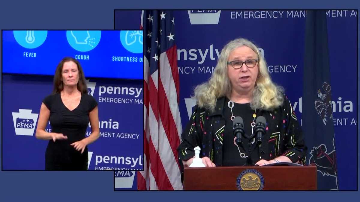 Pa. health secretary provides COVID-19 update
