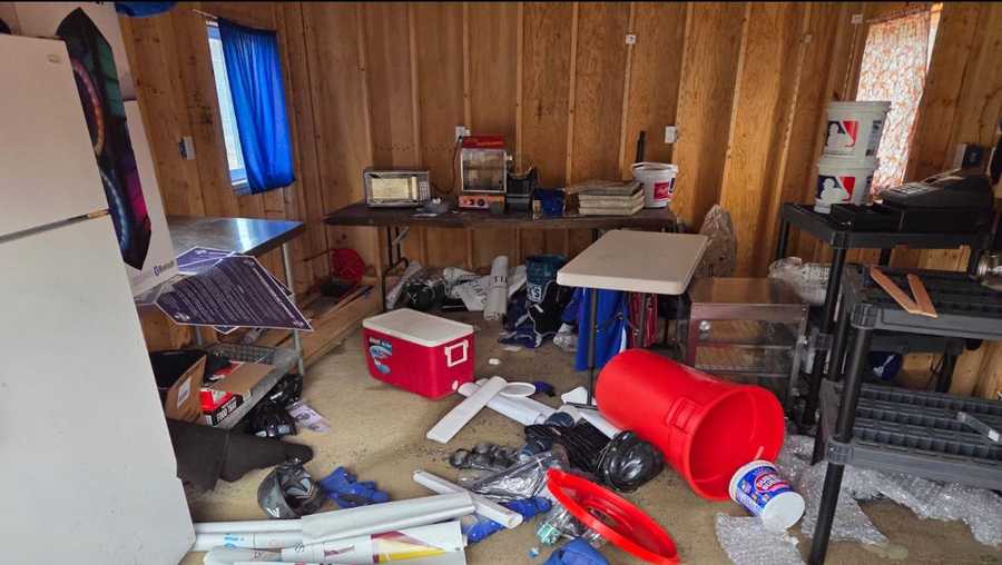 Lewiston baseball league's snack shack vandalized, items stolen