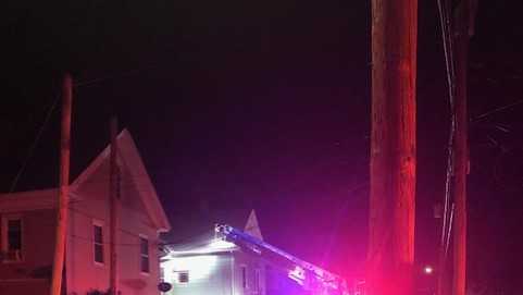 One person hospitalized after Lewiston fire
