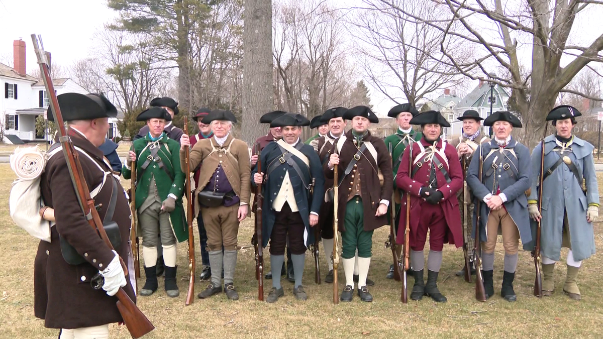 Militia memorializes 250th anniversary of Battle of Lexington