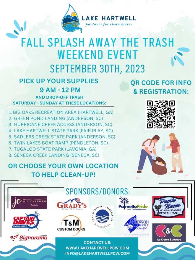 Upstate nonprofit prepares for large cleanup event on Lake Hartwell