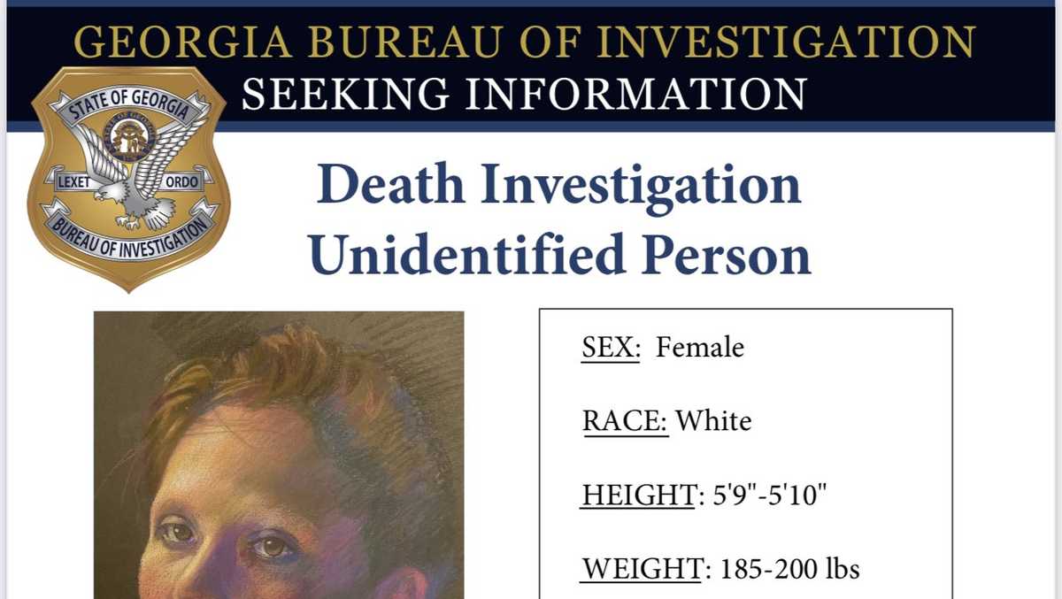 Sketch released of unidentified woman found dead in Liberty County