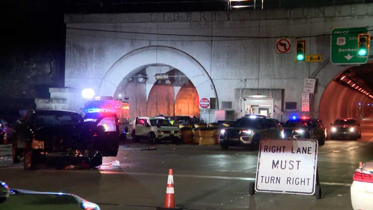 Liberty Tunnel Crash In Pittsburgh
