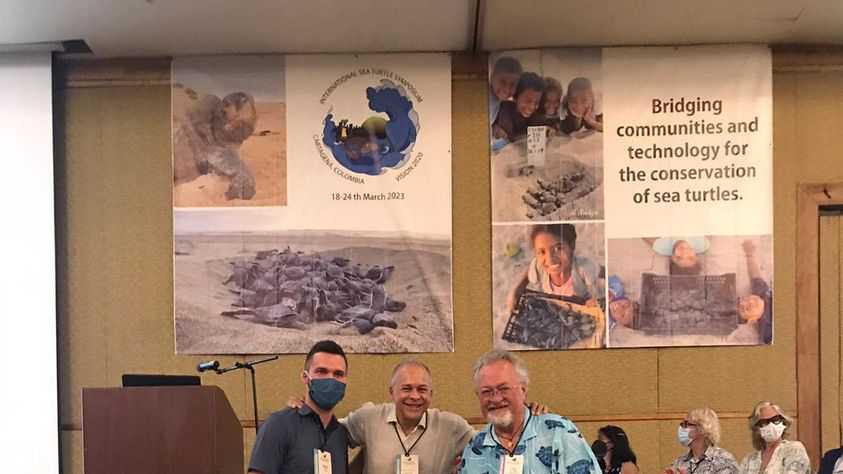 Marine biologist recognized for sea turtle work