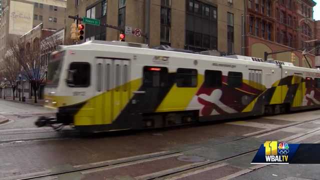 Baltimorelink Light Rail Trains