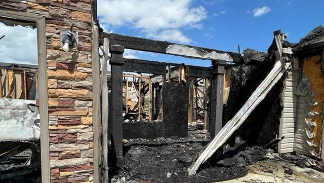 Boiling Springs: Lightning destroys home, neighbor says