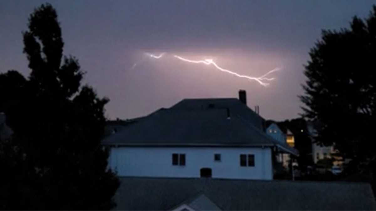 Severe thunderstorm watch issued for most of Massachusetts