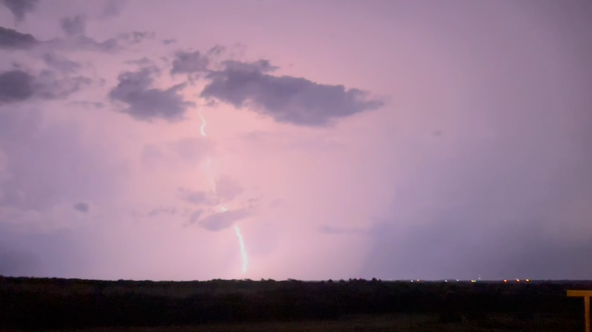 KOCO 5 viewers share photos of lightning during Thursday's storms