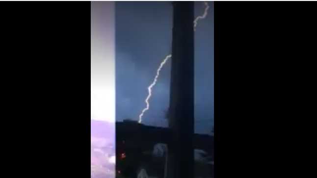16 WAPT viewer captures lightning strike on-camera