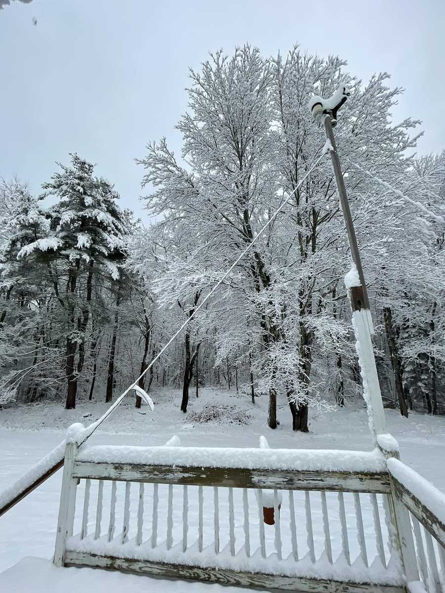Maine a winter wonderland with first widespread snow of season