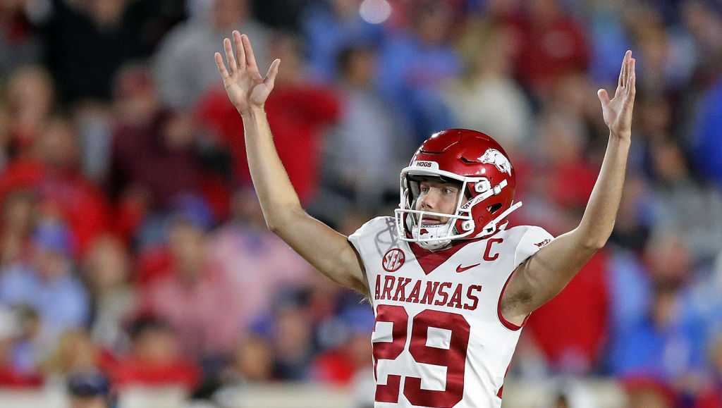 Razorback kicker Cam Little drafted to the NFL