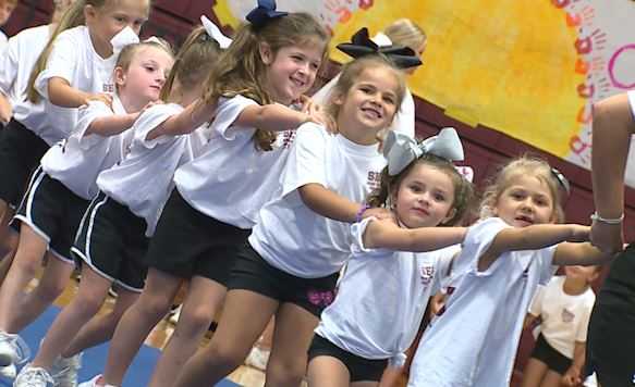Mini Mustang Cheer Camp held at South Effingham High School