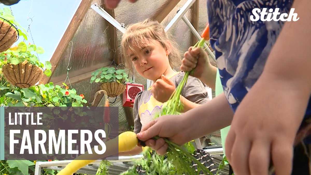 These little farmers are learning to grow healthy, sustainable food