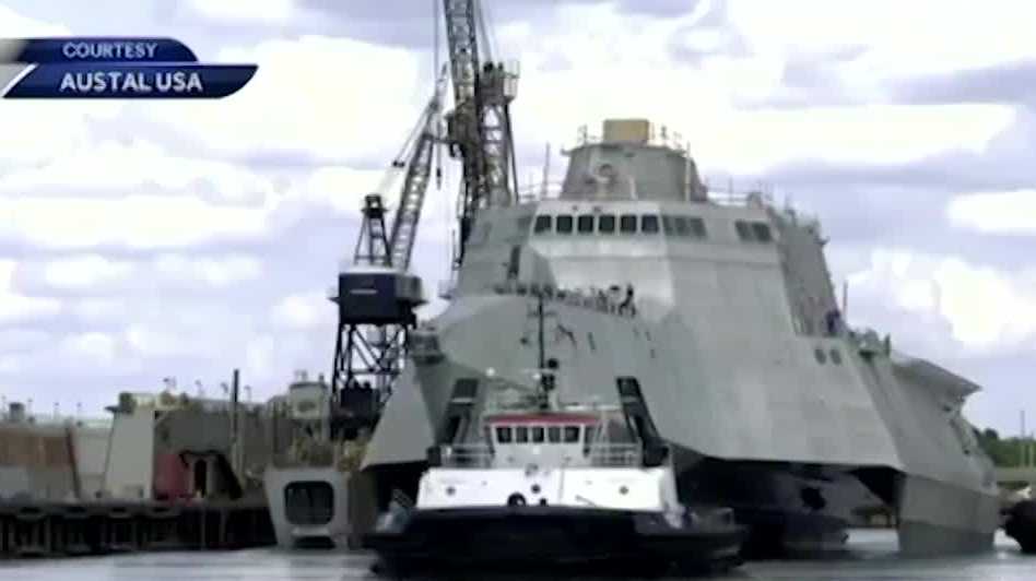 Commissioning date set for combat ship USS Manchester