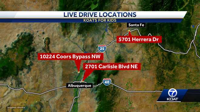 KOATs for Kids live drive