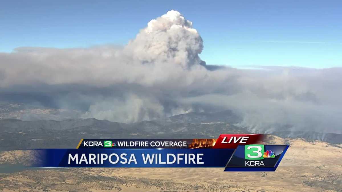 21 harrowing photos show growing Mariposa County wildfire