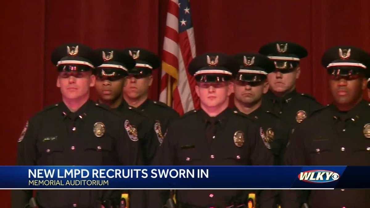 New LMPD recruits sworn in