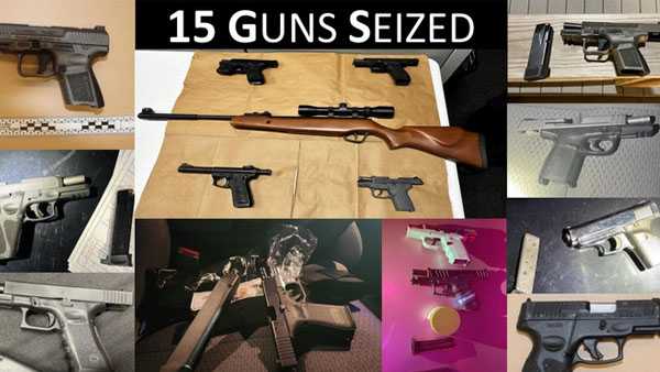 LMPD: 9 arrested, 15 guns seized after complaints made in Highlands