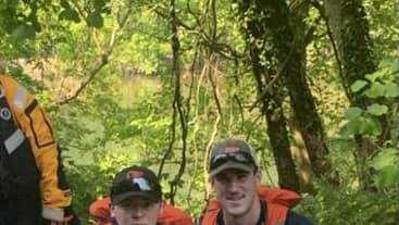 Firefighters rescue dog from Loch Raven Dam