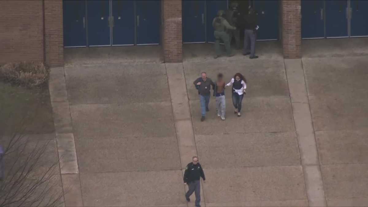 Photos: Loch Raven High School placed on lockdown