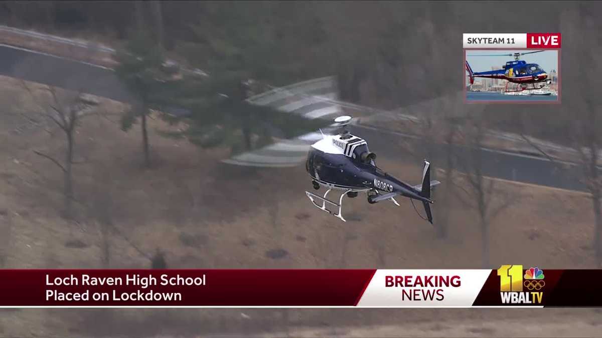 Photos: Loch Raven High School placed on lockdown