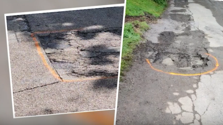 Jury trial to begin for Lockland man accused of painting potholes to ...