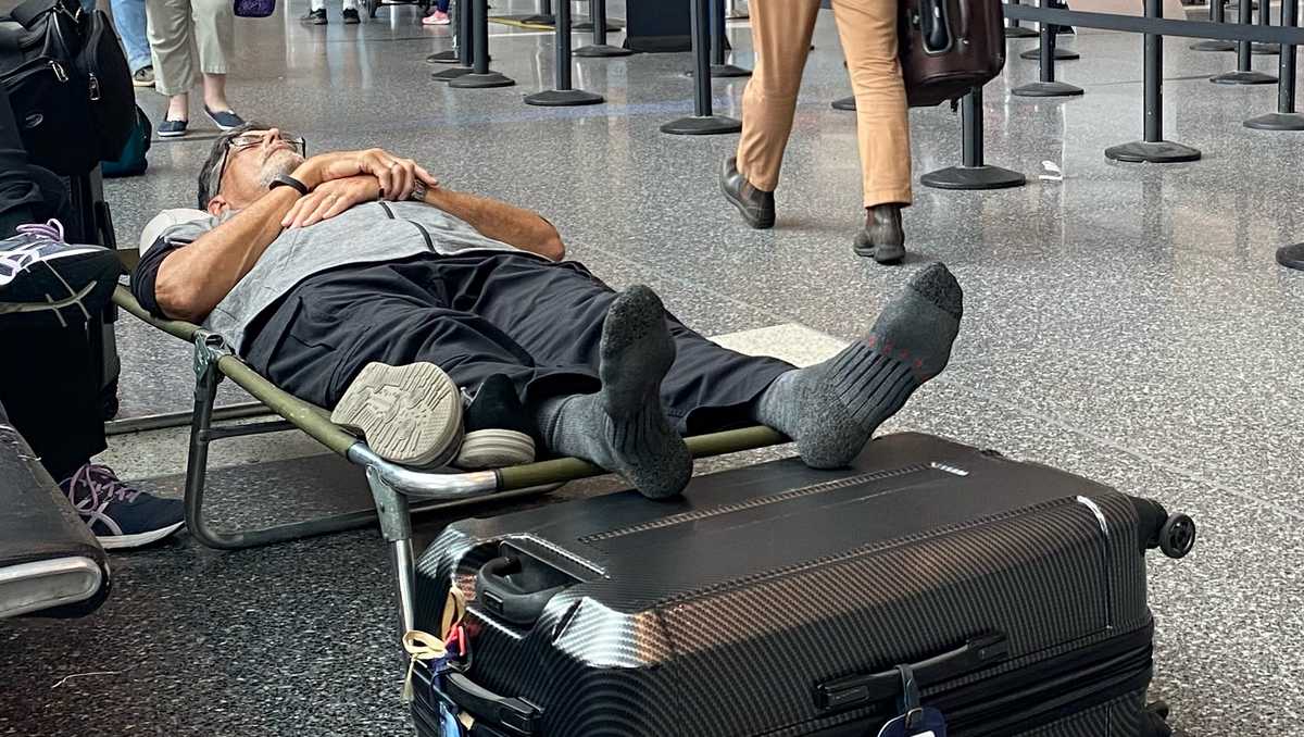 Severe weather creating Boston Logan Airport travel nightmare