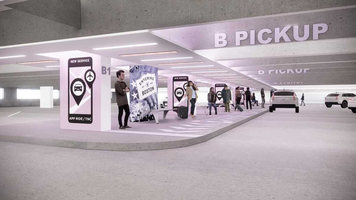 Proposed Uber, Lyft drop-off area at Logan Airport would eliminate ...
