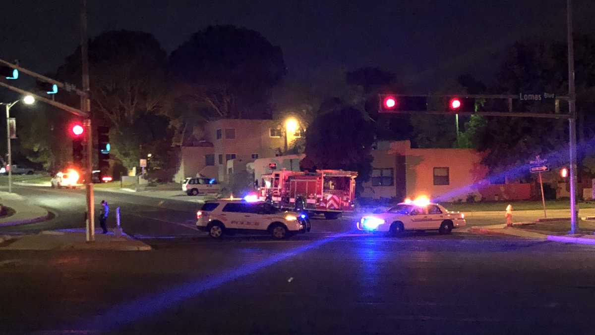 Police activity shuts down intersection in NE Albuquerque