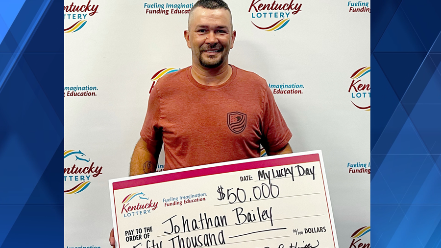 'I was super excited': Kentucky man wins $50k on scratch-off lottery ticket