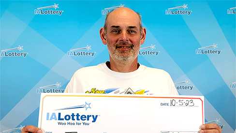 Iowa man wins $500K on scratch-off lottery ticket