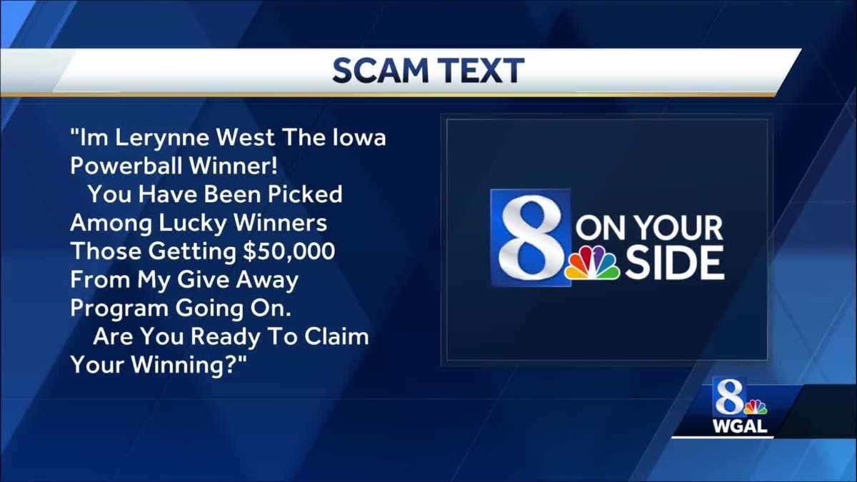 New lottery scam trying to take your money