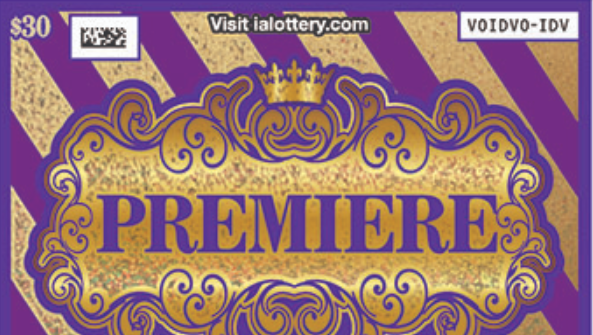 Clive, Iowa lottery winner claims $300K from 'Premiere' scratch-off ticket