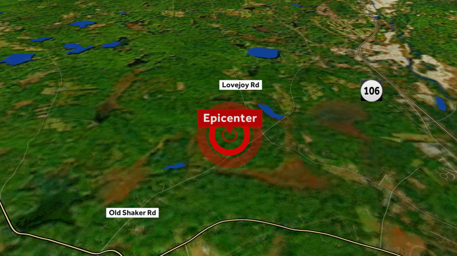 Earthquake shakes part of NH for 2nd time in less than 2 weeks